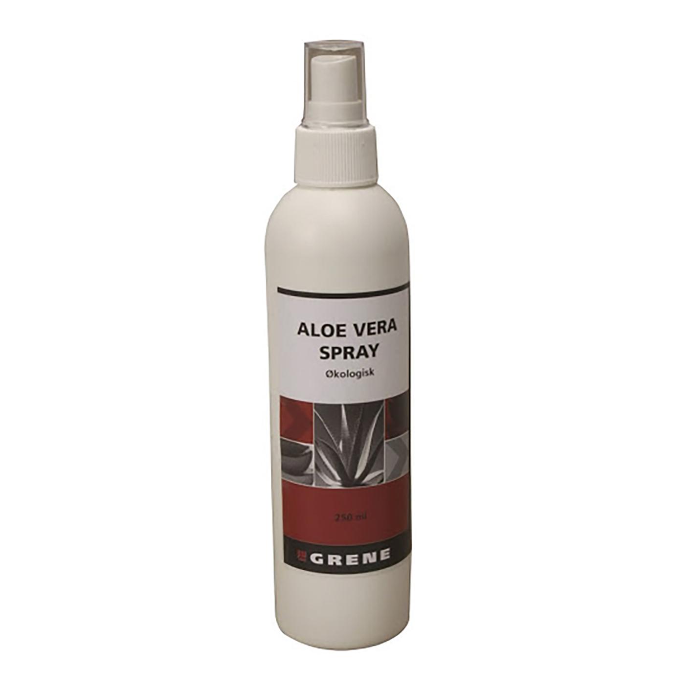Aloe Vera Spray Økologisk 250 ml 99,7 % ren Aloe Vera - Skog og Varme